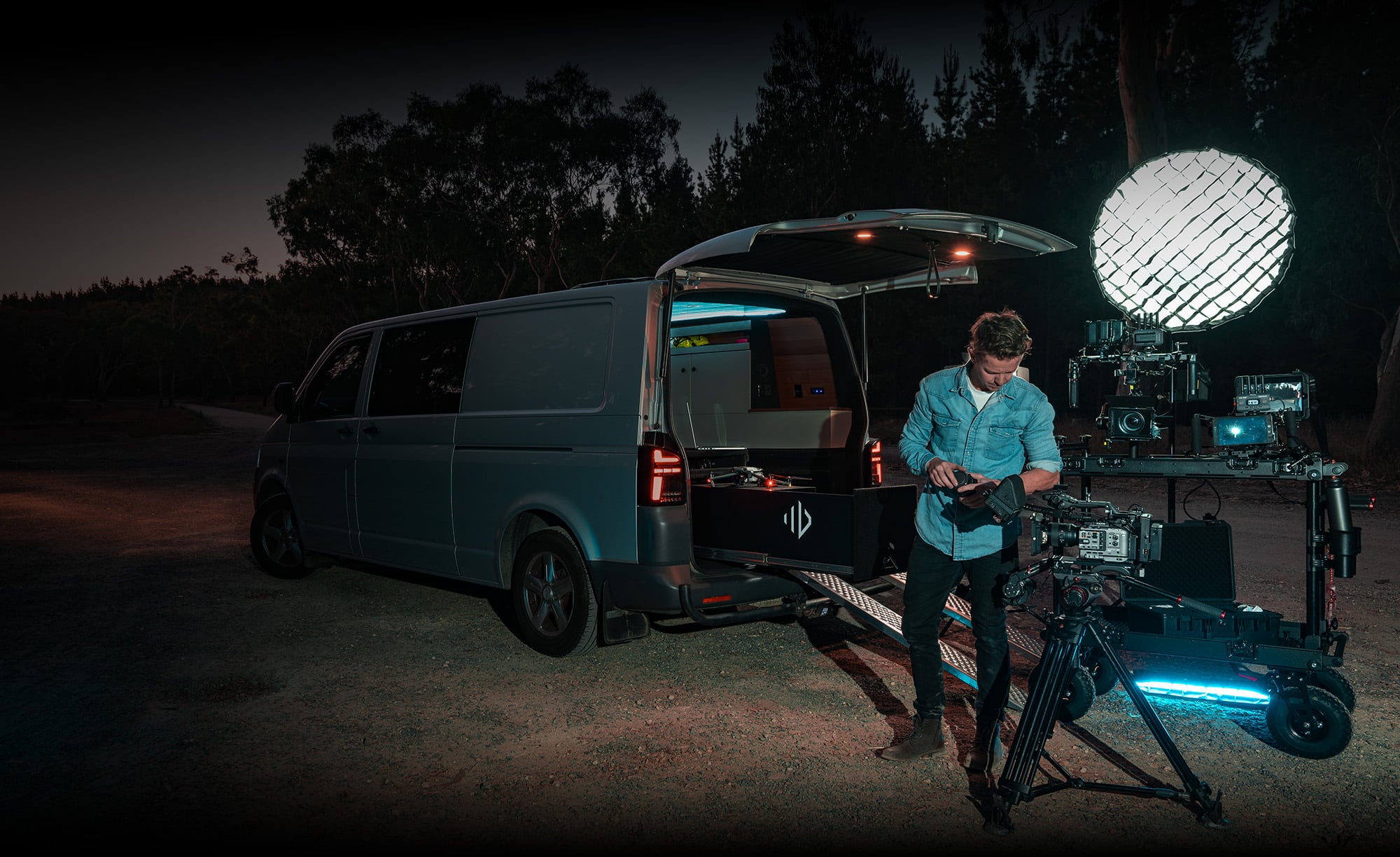 Paul Moses - Freelance Camera Man With Kit - Adelaide